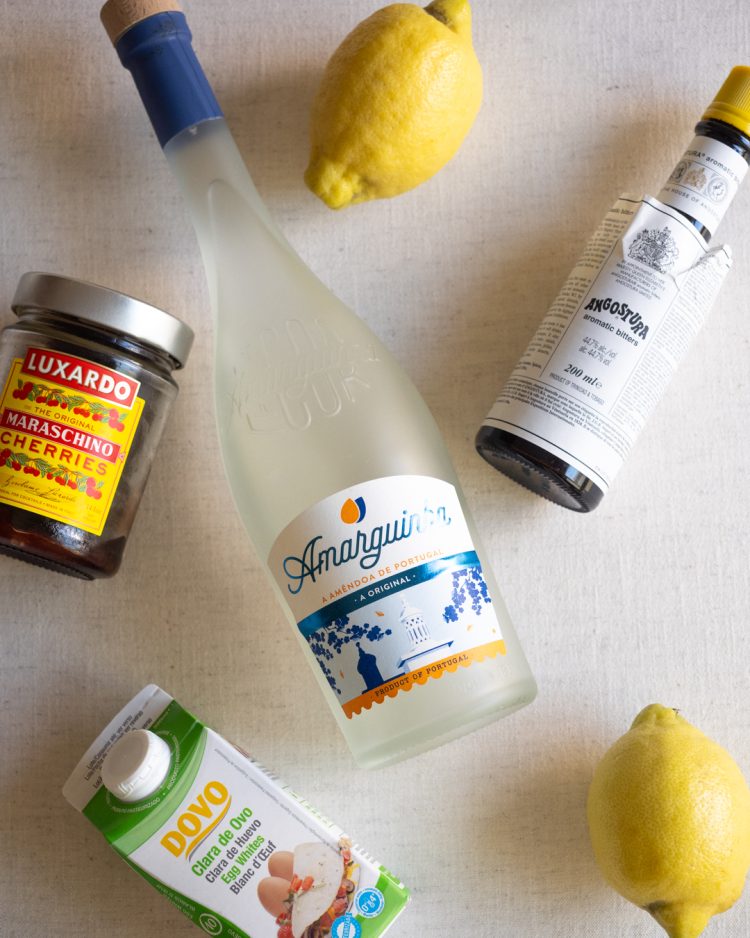 Amarguinha Sour – Portuguese Bitter Almond Liqueur Cocktail