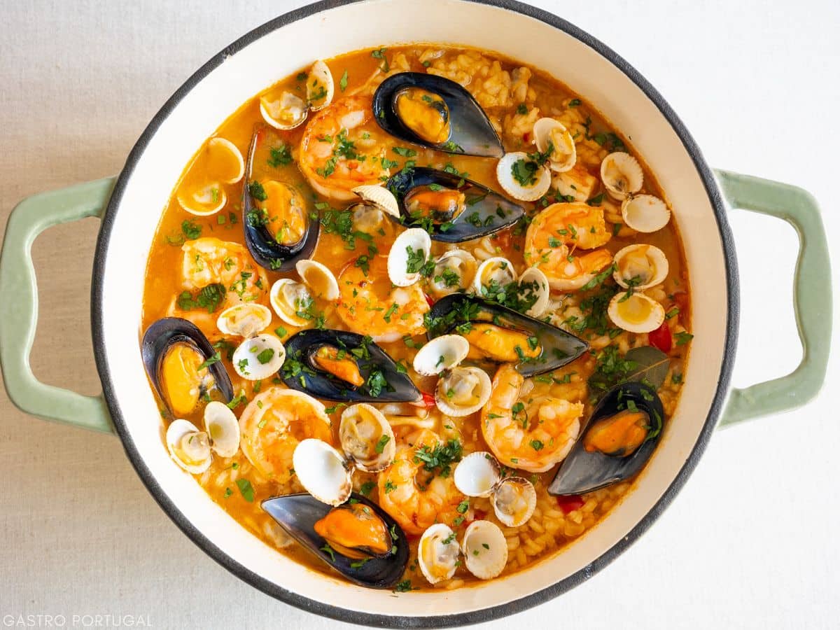 Portuguese Seafood Rice - Authentic Arroz de Marisco