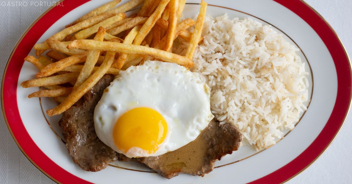 Bitoque de Vaca - Portuguese Style Steak with Egg